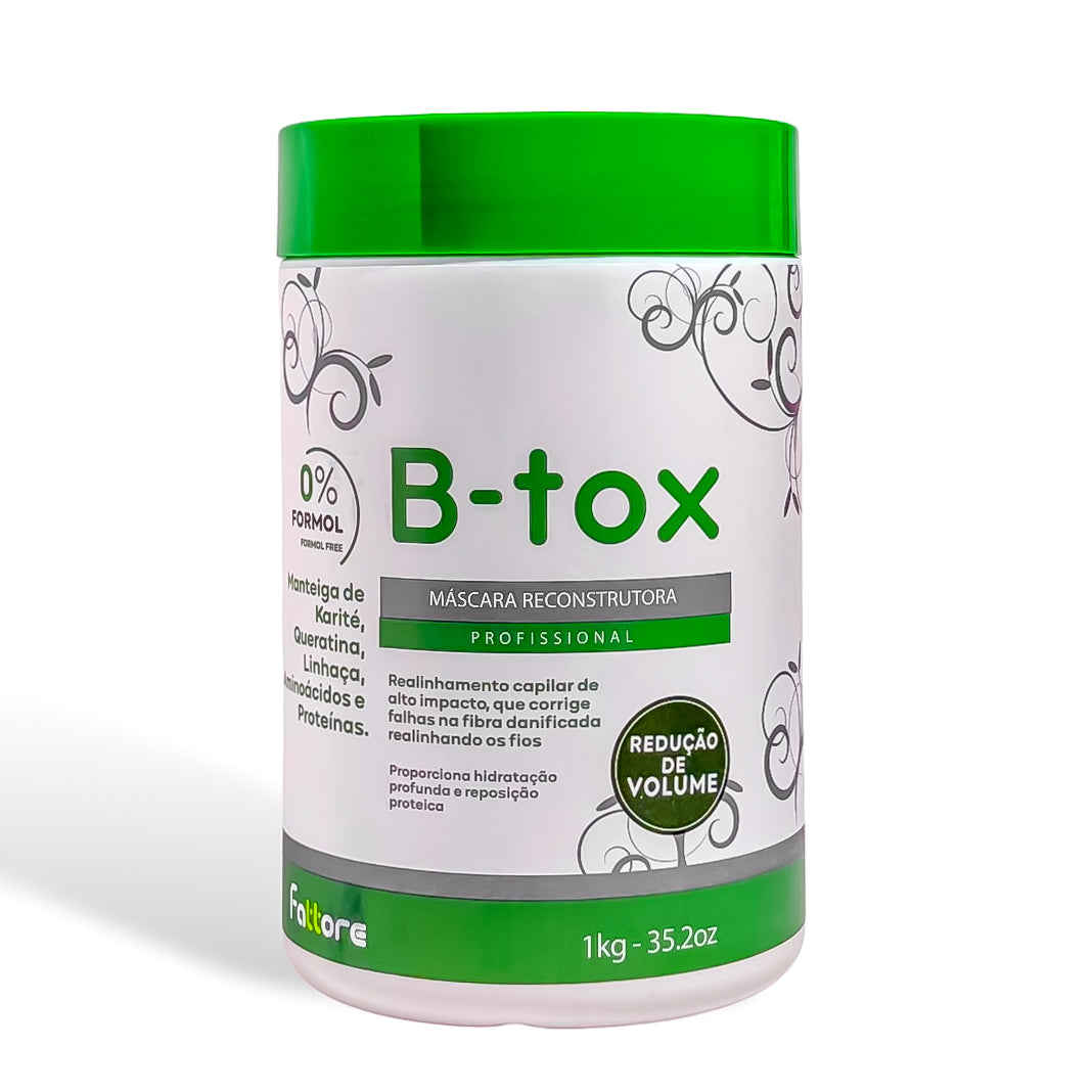 Fattore Máscara Botox Capilar Organique Profissional – 1KG – Fattore ...