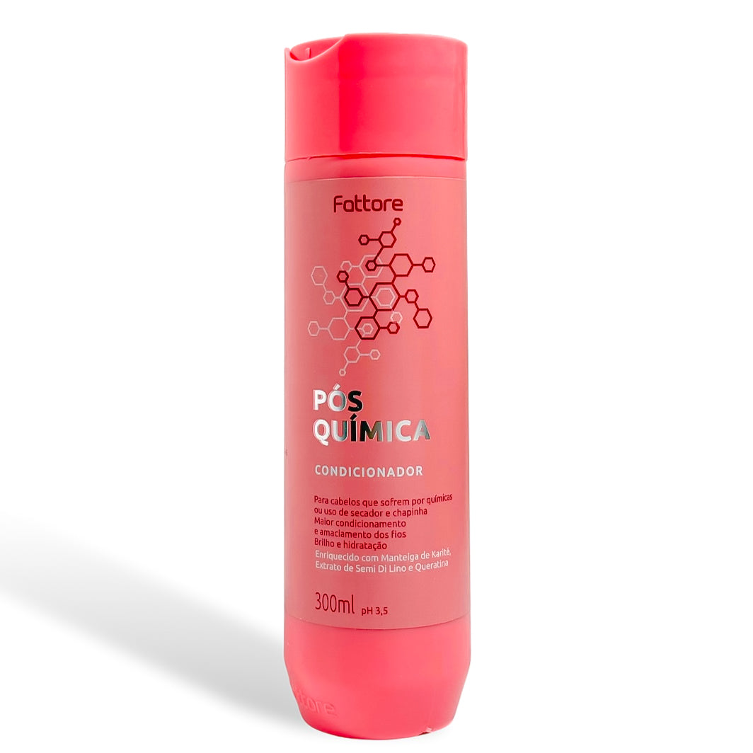 Fattore Condicionador Pós-Química 300ml – Condicionamento e Maciez ...