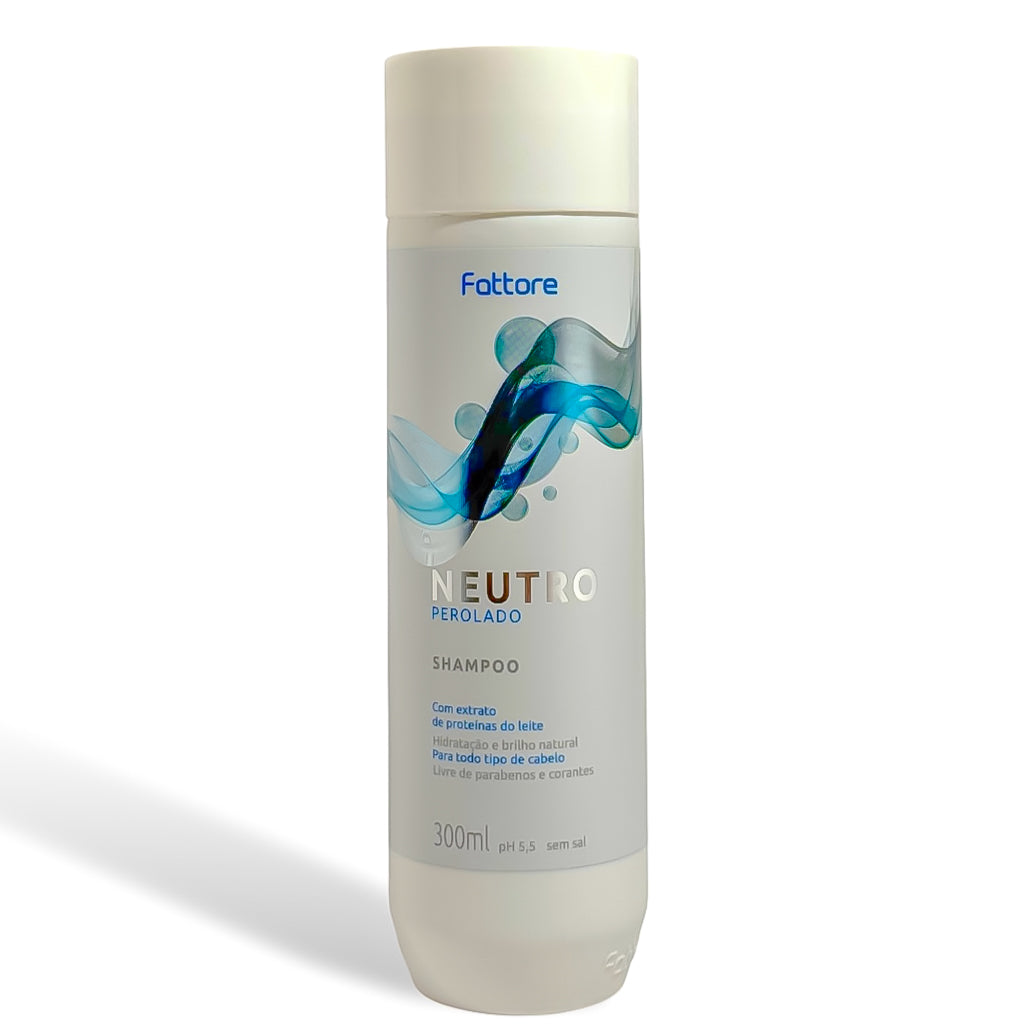 Fattore Shampoo Neutro 300ml – Limpeza Diária Suave – Fattore Cosméticos