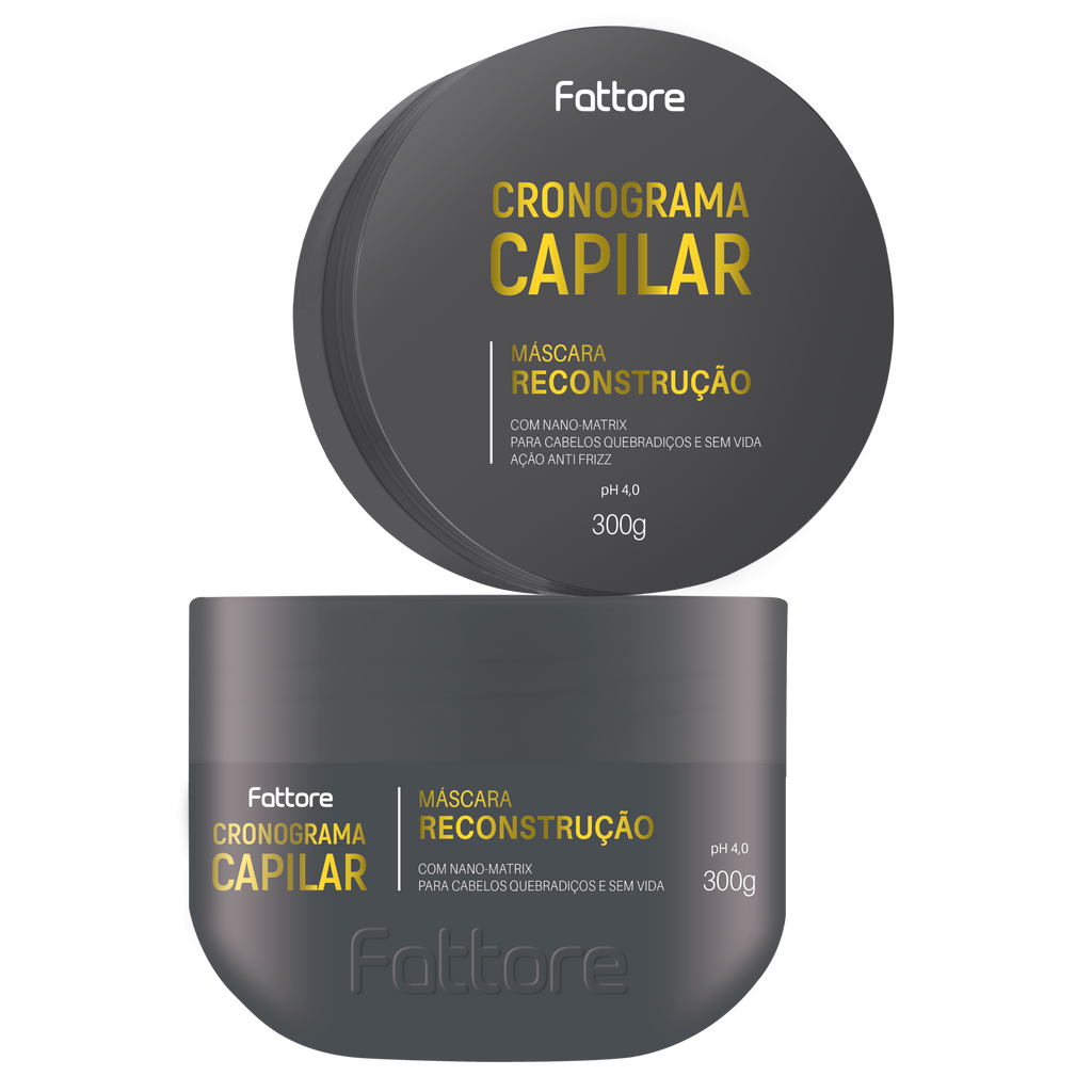 Fattore Máscara Cronograma Capilar 300g – Reconstrução Nano-Matrix ...