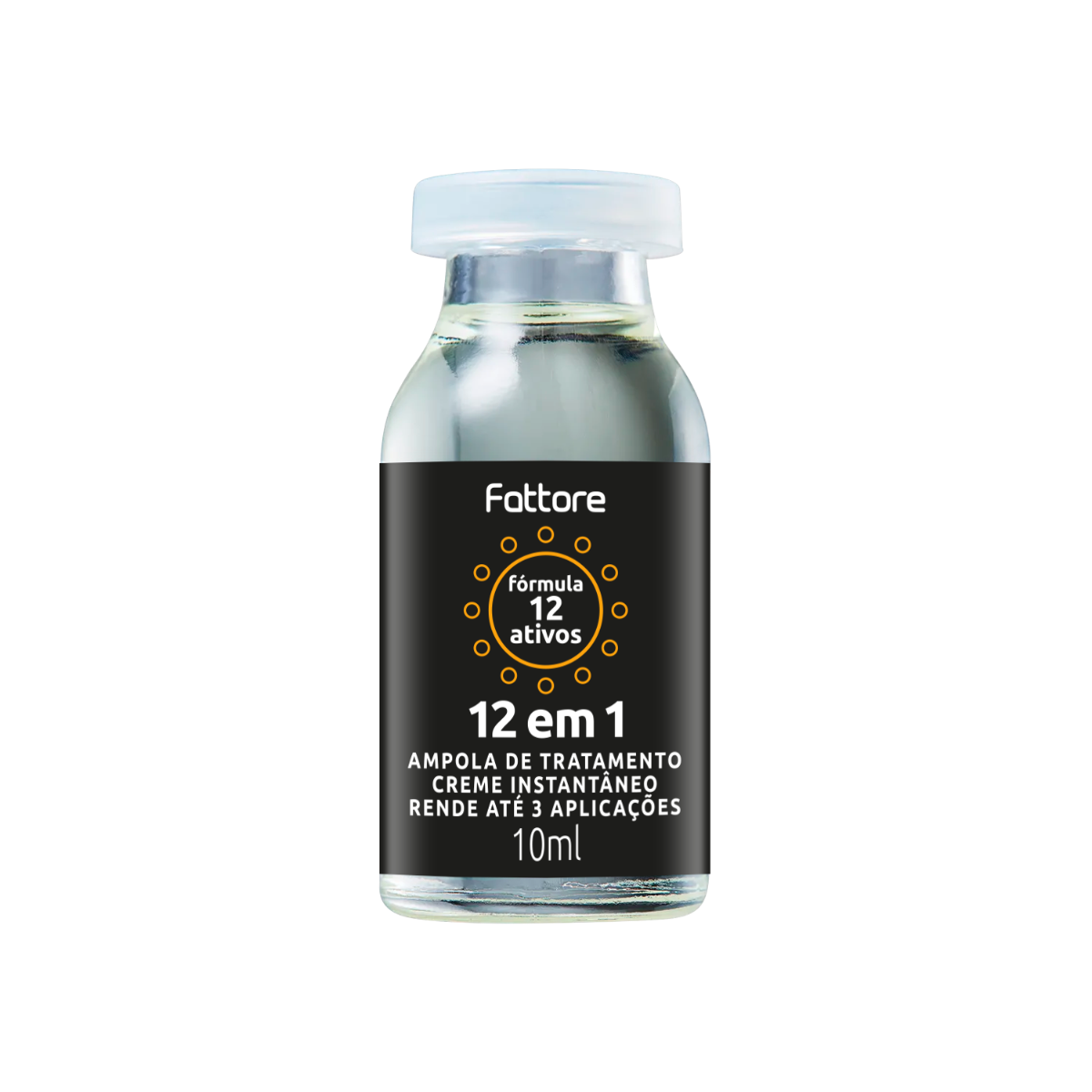 Fattore Ampola Tratamento 12 em 1 – 10ml – Fattore Cosméticos